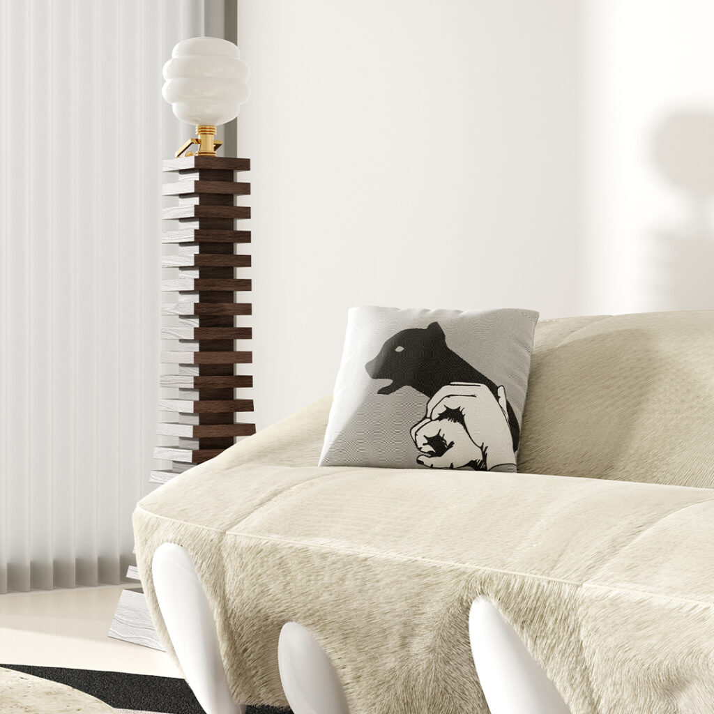 6 Stunning All-white Decor With Vibrant Furniture To Get Inspired