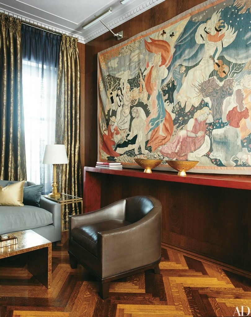 Antiqued Landscape Tapestries for Interiors: How to Use Them | Hommés ...