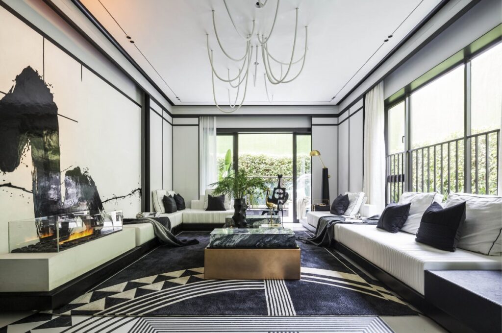 Yinji Design’s Elegance - An Inspiring Art Déco Living Space With ...