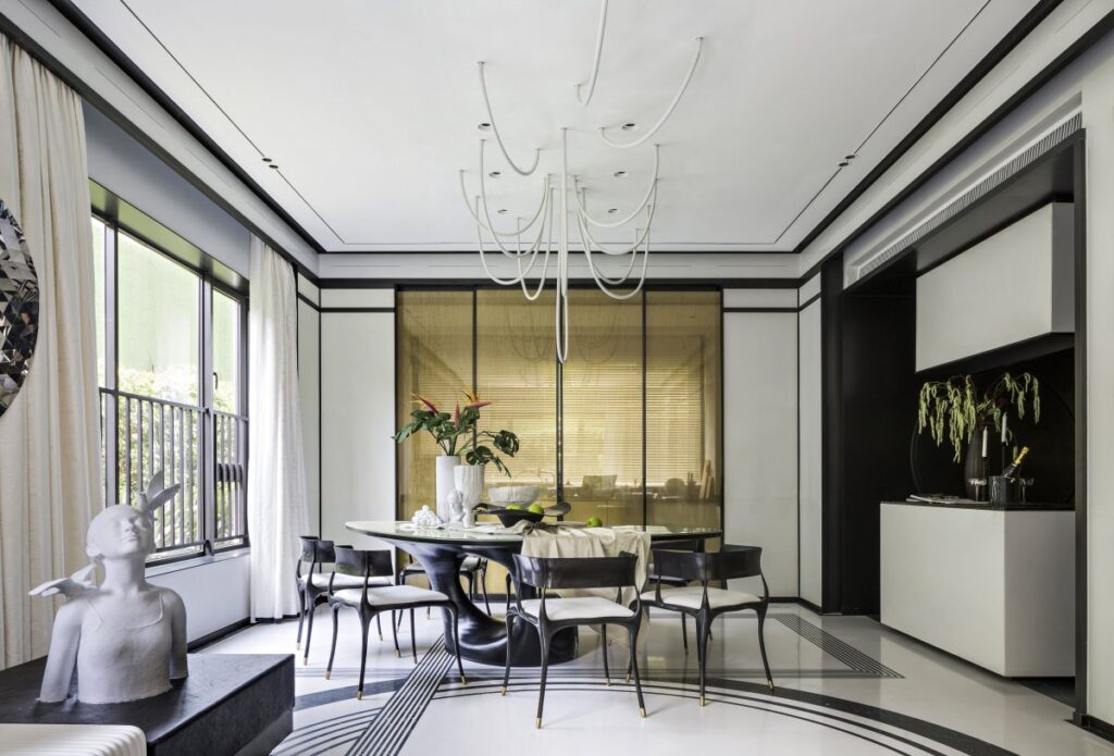 Yinji Design’s Elegance - An Inspiring Art Déco Living Space With ...