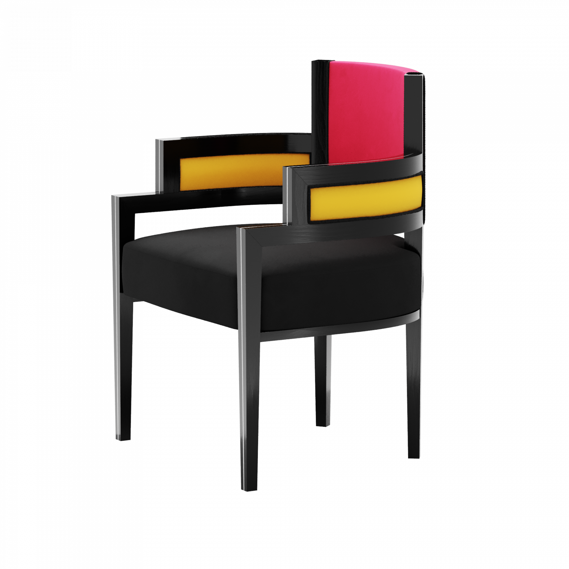 Pina Chair Mondrian By HOMMÉS Studio