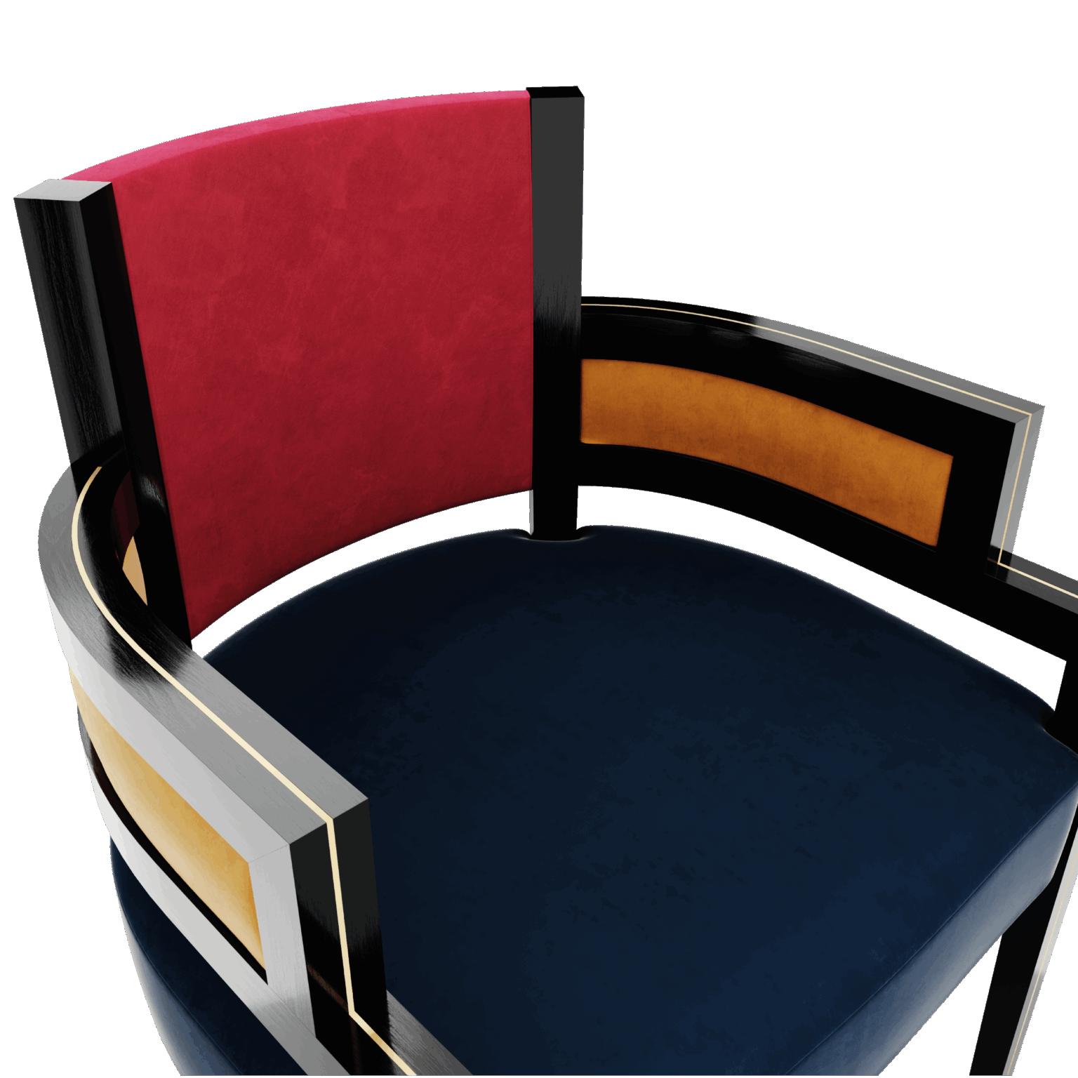 Pina Chair Mondrian By HOMMÉS Studio