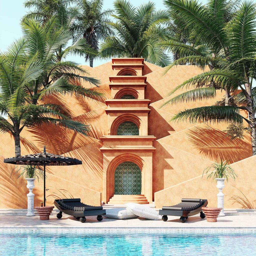 Mykonos Sunbed by Hommés Studio | Modern Interior Design