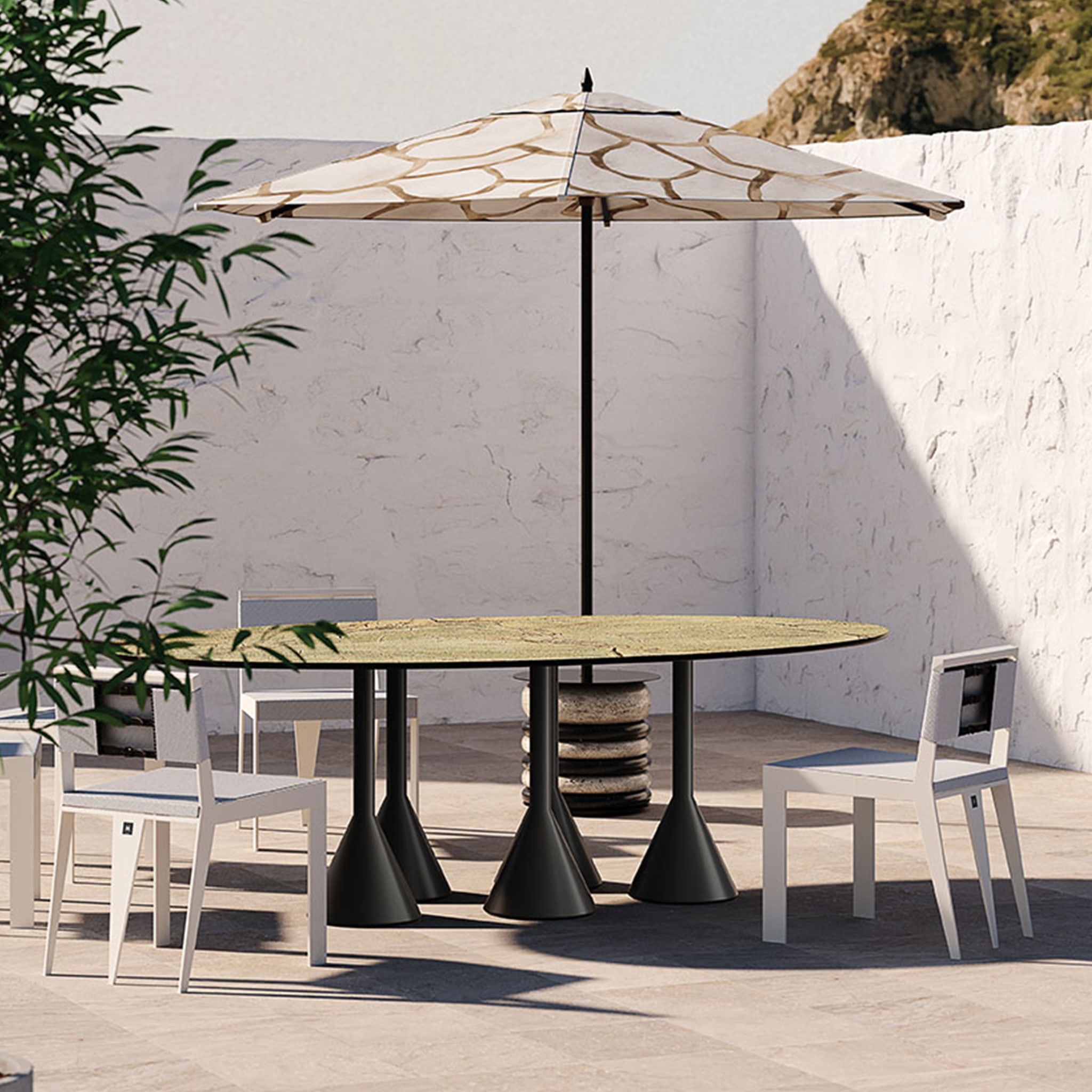 Soleil Oval Dining Table By Hommés Studio | Modern Interior Design