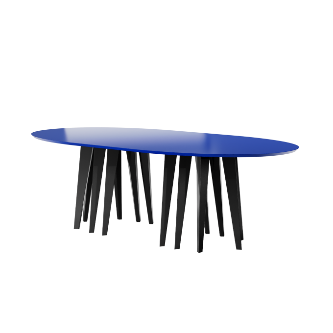 Burton Dining Table Bue By HOMMÉS Studio