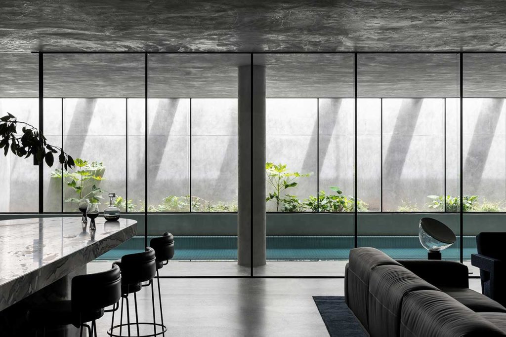 The Amazing Modern Basement Of A Melbourne Hideaway House