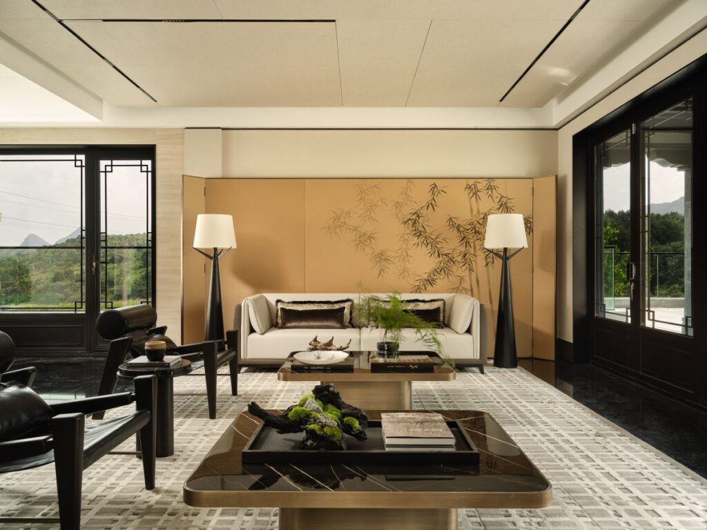 Modern Meets Chinese Culture In Luxury Resort Interiors
