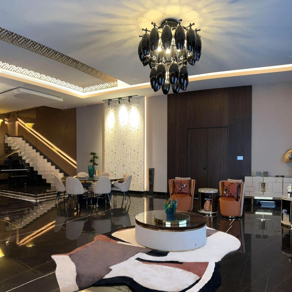 Homey And Marvelous Villa In Kuwait By Hommés Studio