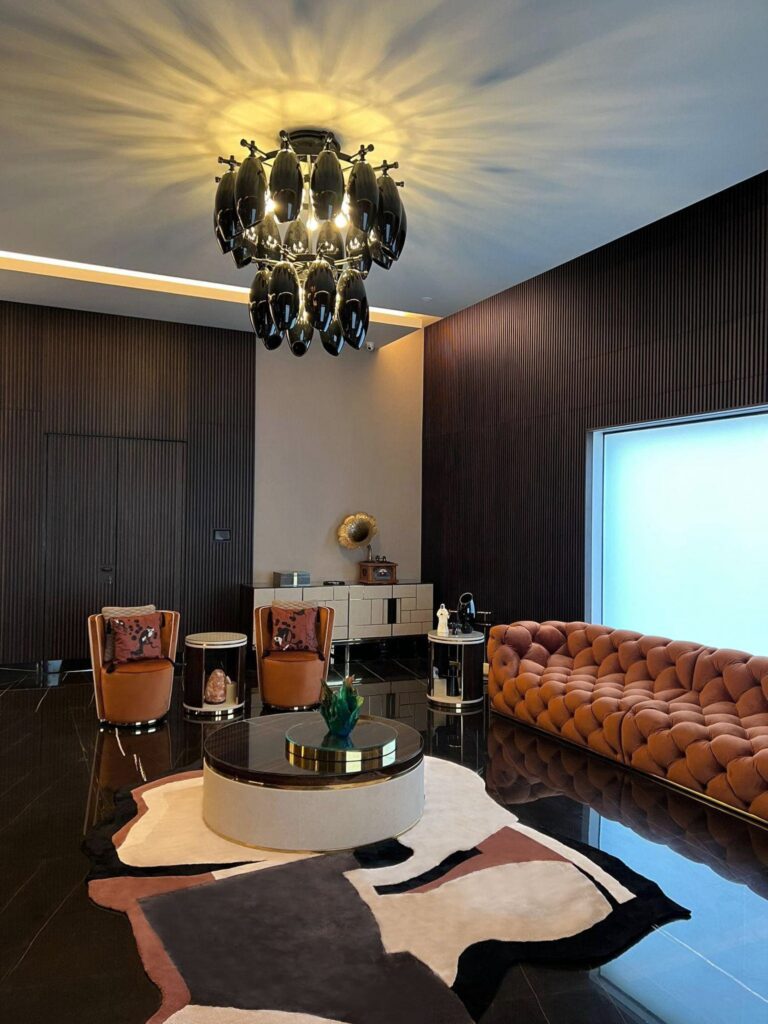 Inside A Homey And Marvelous Villa In Kuwait