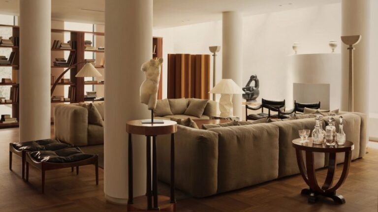 Elegant Fusion - Explore A Home Where Art Deco And Mid Century Style Merge