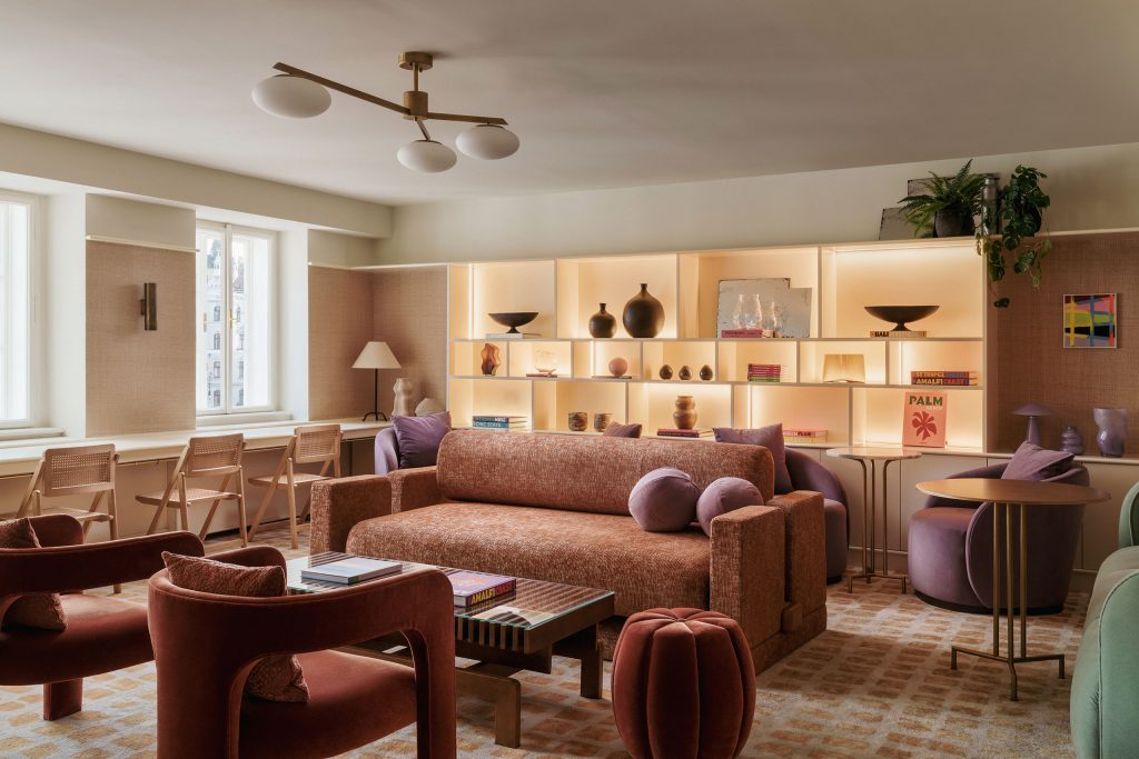 Art Deco Style Pink Hotel - Explore The Memorable Am Hof 8 Project ...